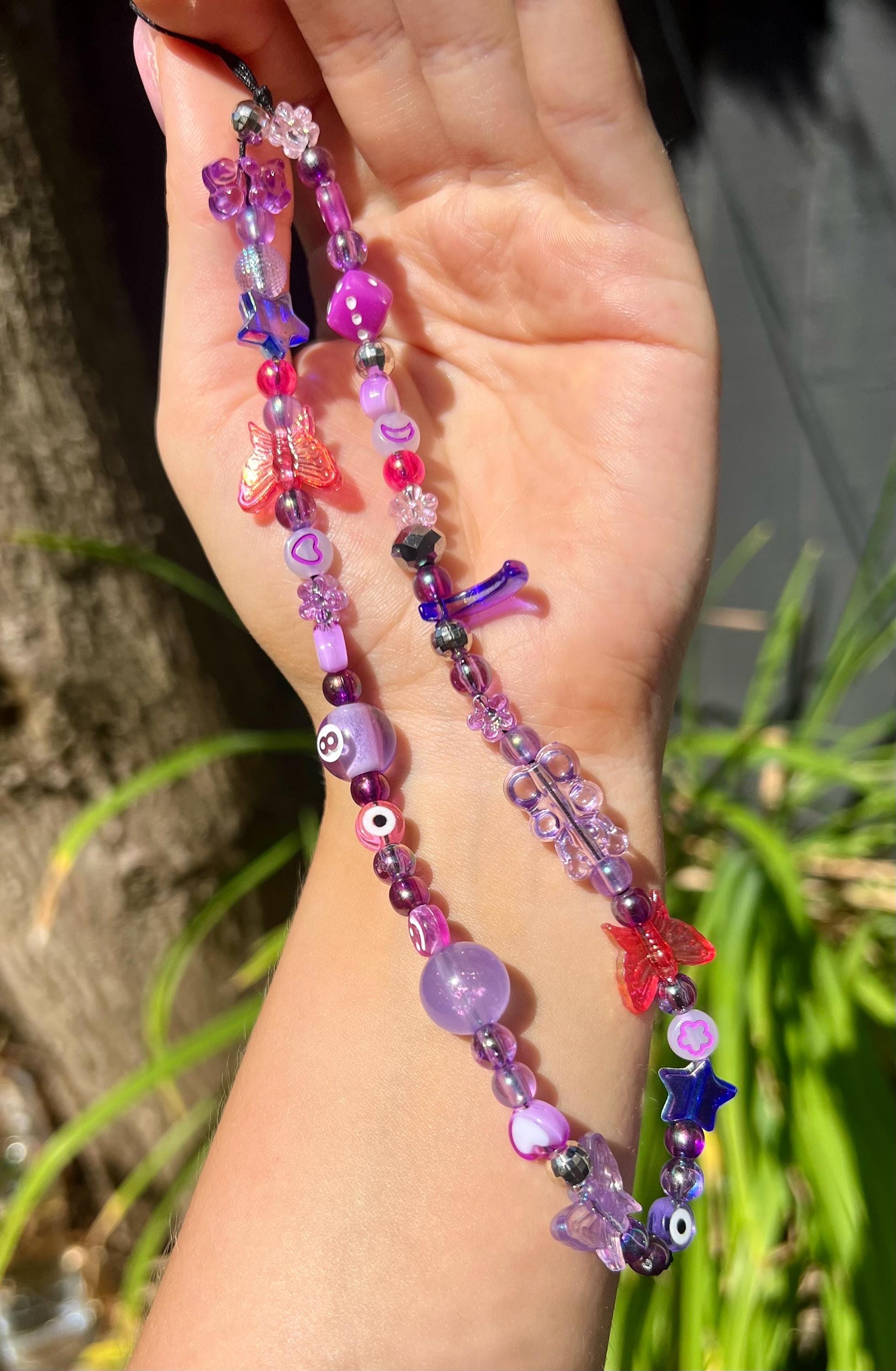 Green,blue,purple,orange,yellow,red Phone Charm Strap, Phone Strap ...