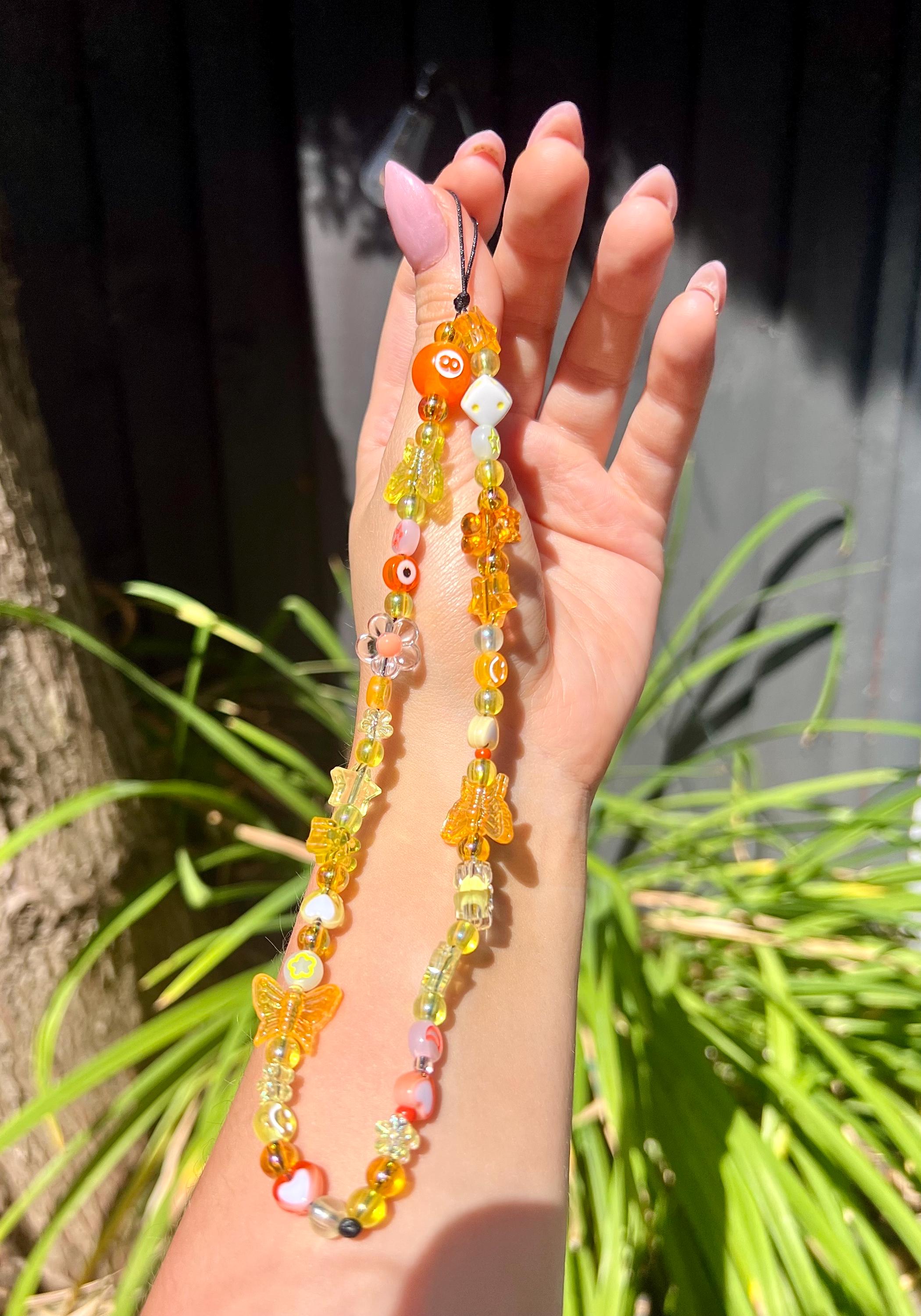 Green,blue,purple,orange,yellow,red Phone Charm Strap, Phone Strap ...