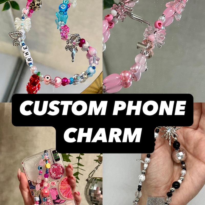 Phone Charm - Etsy UK