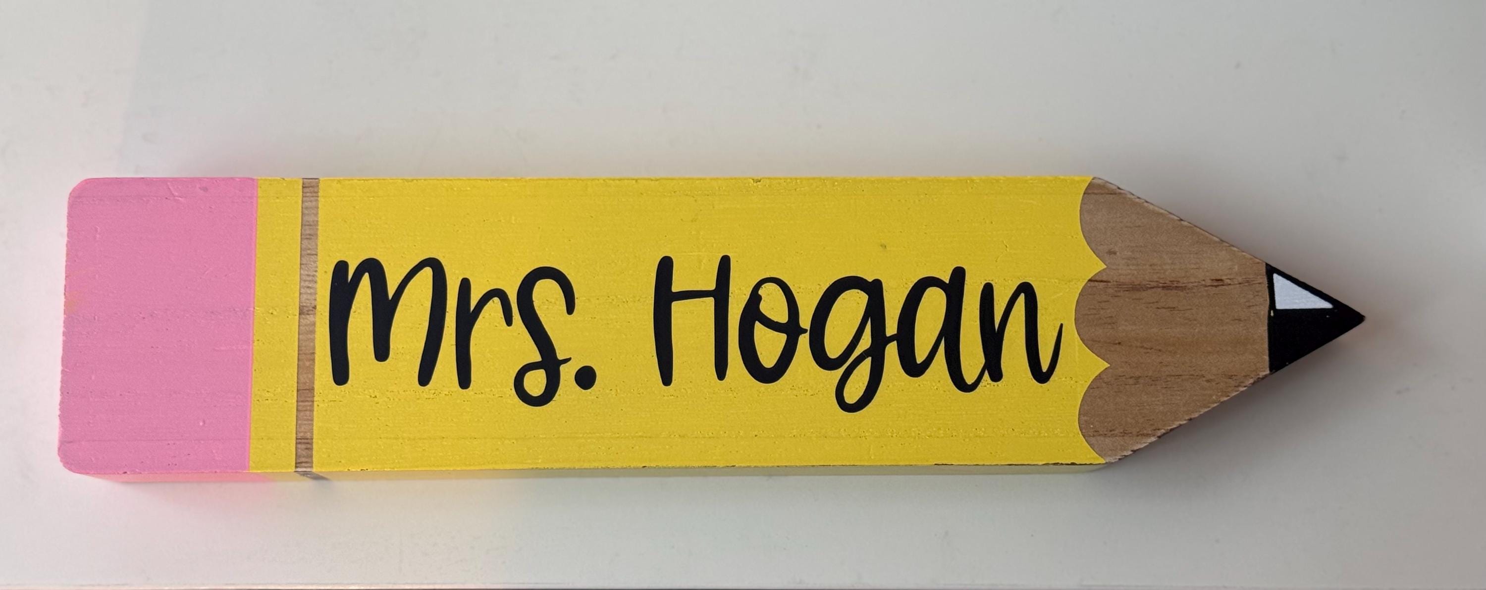 Personalized Teacher Name Sign, Teacher Desk Name Sign, Desk Name Plate ...