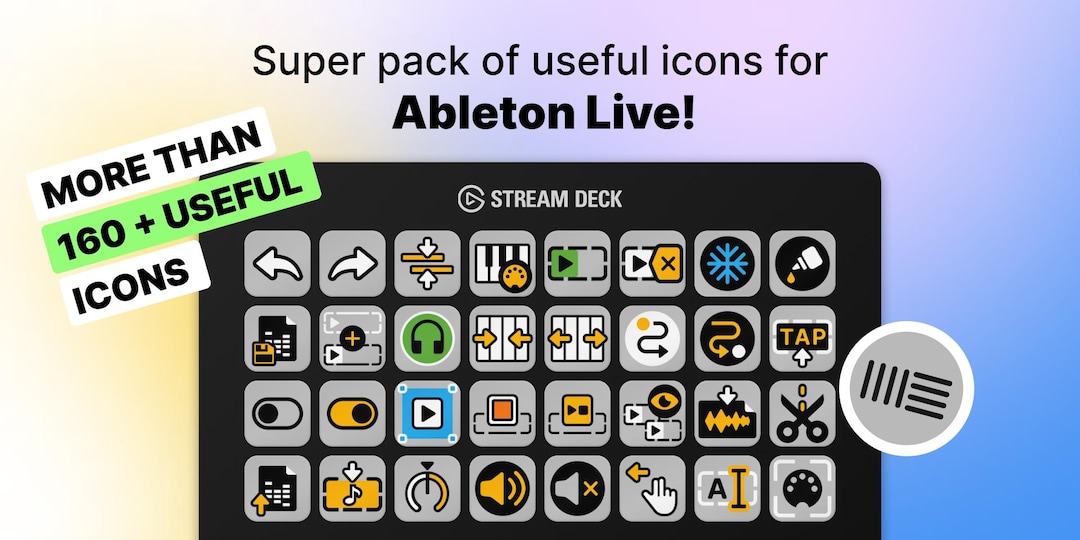 Ableton Live Stream Deck Icons - Etsy