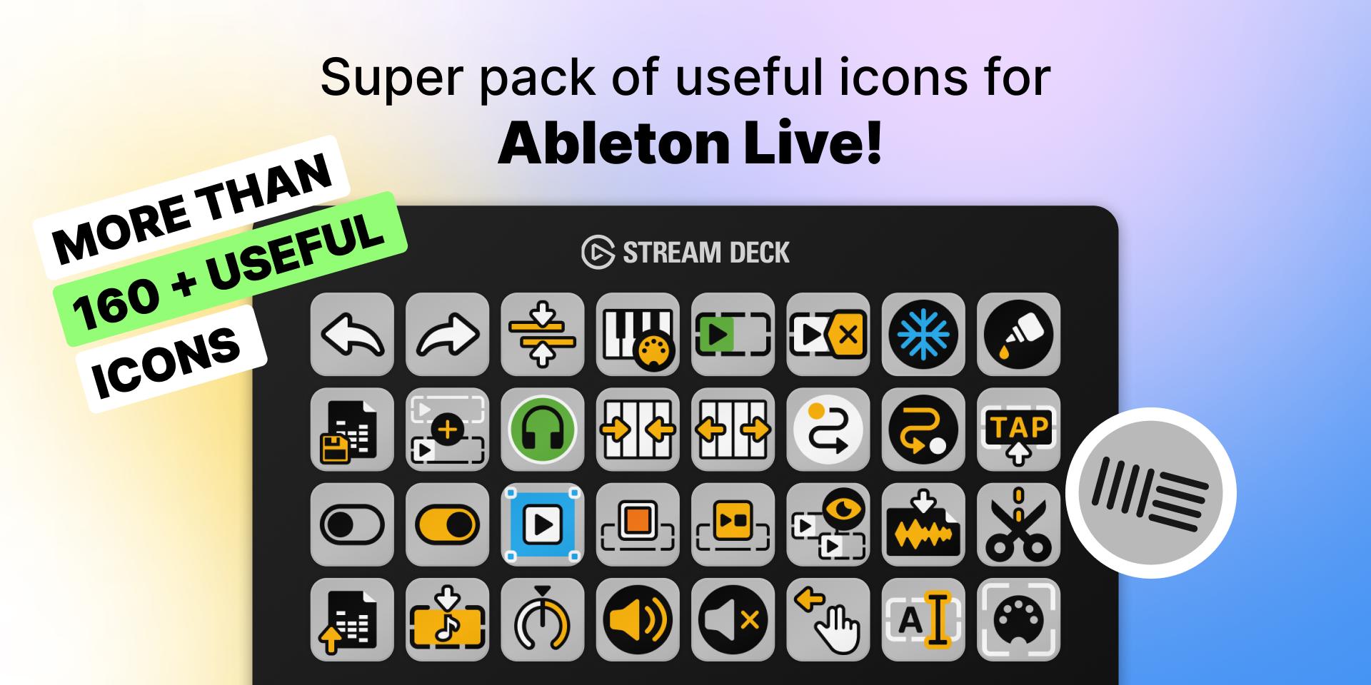 Ableton Live Stream Deck Icons - Etsy