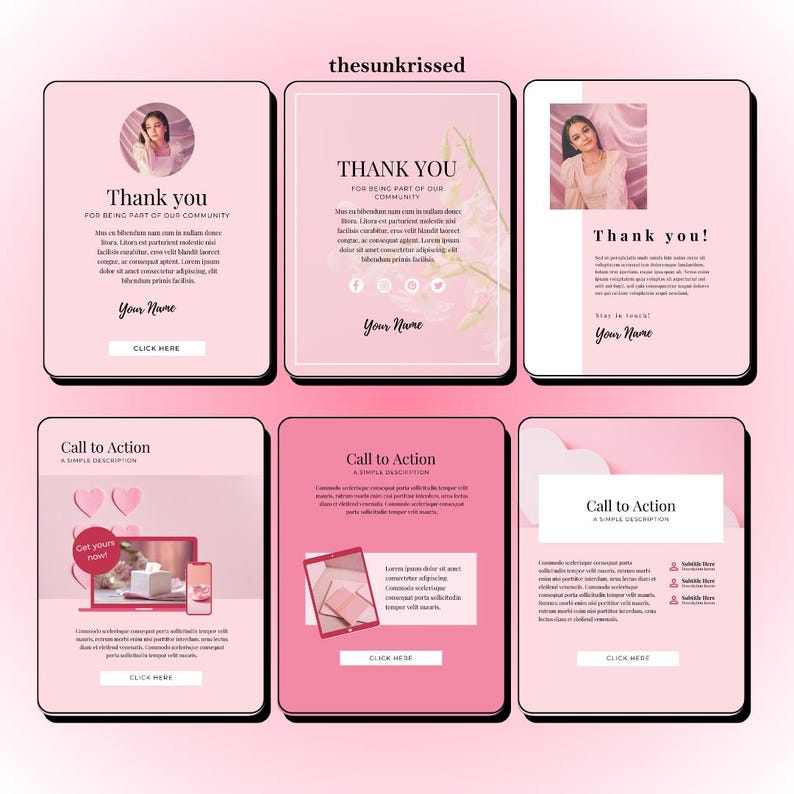 Editable Pink Canva Ebook Template | Pink Aesthetic PLR Digital Product ...