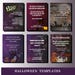 Halloween Templates Editable Canva Designs Spooky & Fun Digital ...
