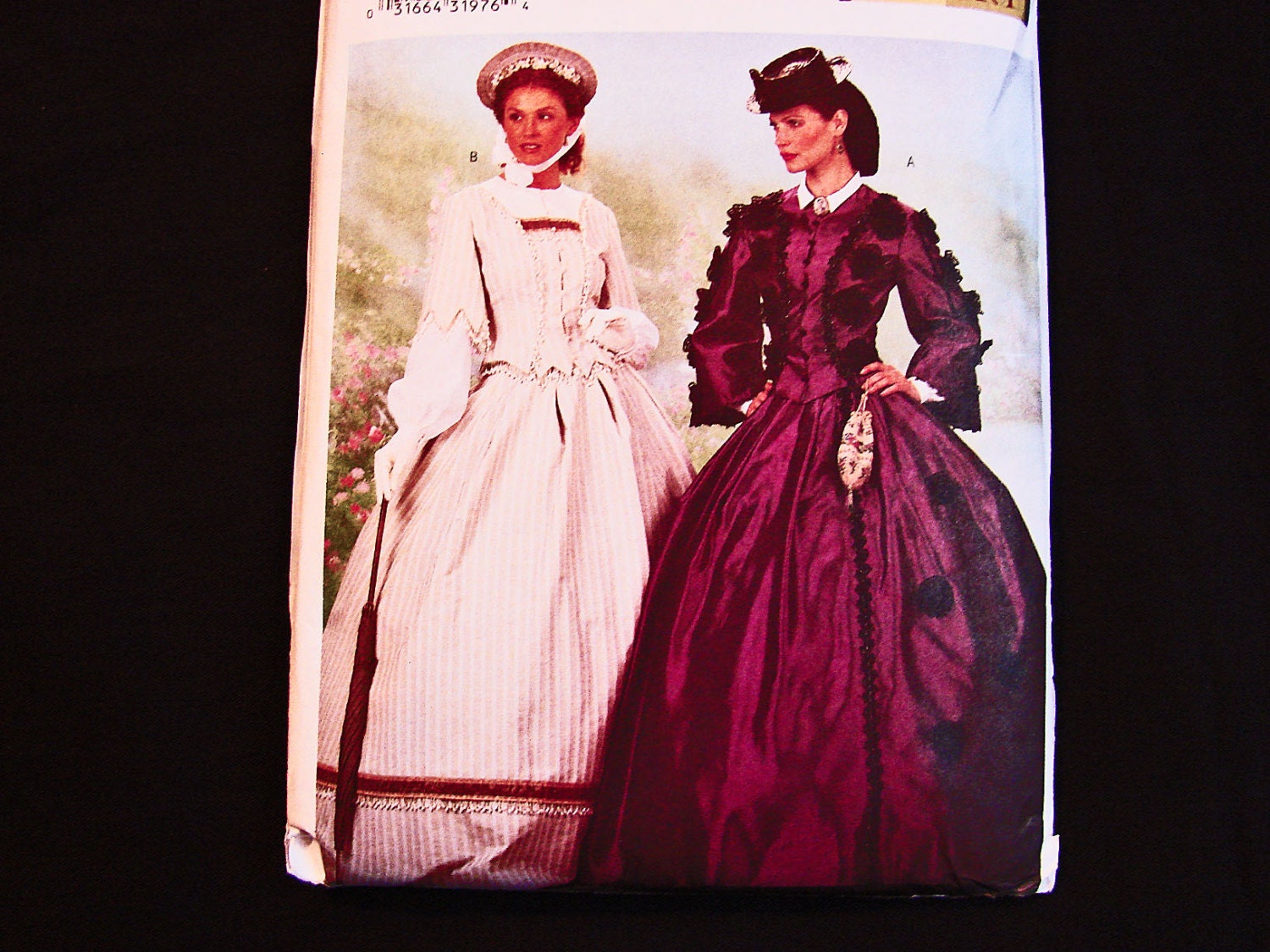 Historical Civil War Dress Pattern for Womens Dress Costume Sewing ...