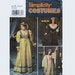Simplicity Ever After Dress Pattern Renaissance Gown Costume Pattern ...