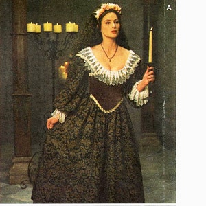 Simplicity Ever After Dress Pattern Renaissance Gown Costume Pattern ...
