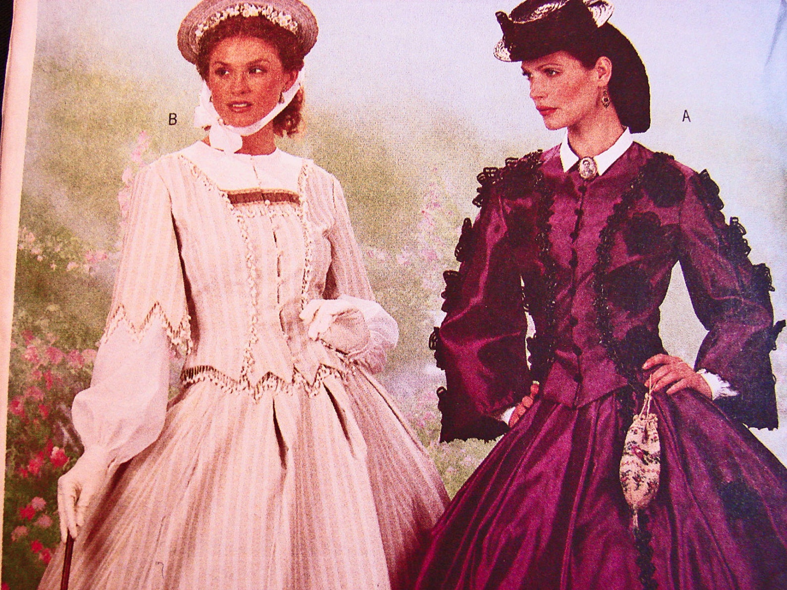 Historical Civil War Dress Pattern for Womens Dress Costume Sewing ...