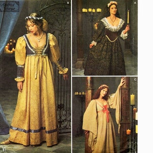 Simplicity Ever After Dress Pattern Renaissance Gown Costume Pattern ...