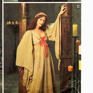 Simplicity Ever After Dress Pattern Renaissance Gown Costume Pattern ...