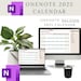 Onenote, Onenote 2025 Calendar, Onenote Template, Onenote Section ...