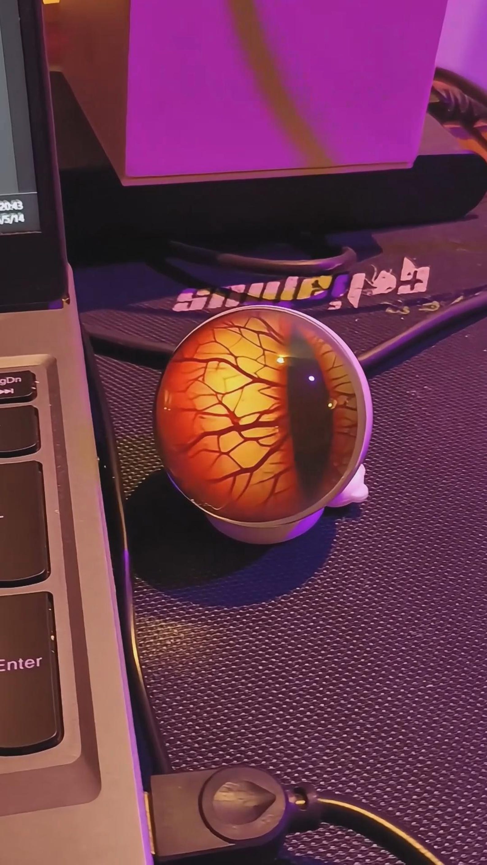 Sauron Eye Magic Crystal Ball: Gravity-sensing Anime Theme - Etsy