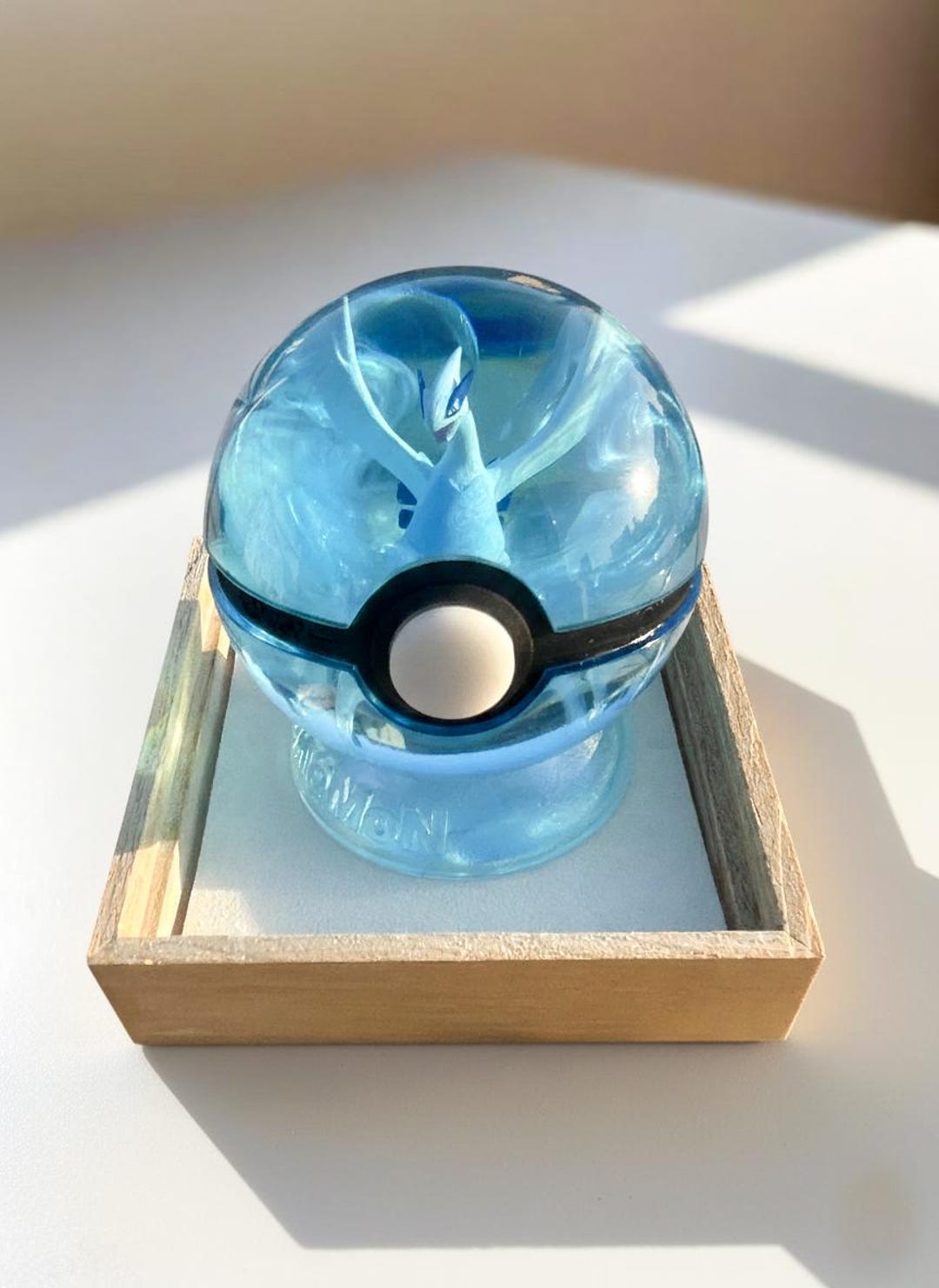 Lugia Poké Ball, Handmade Pokeball, Pokémon Gift, Pocket Monsters - Etsy