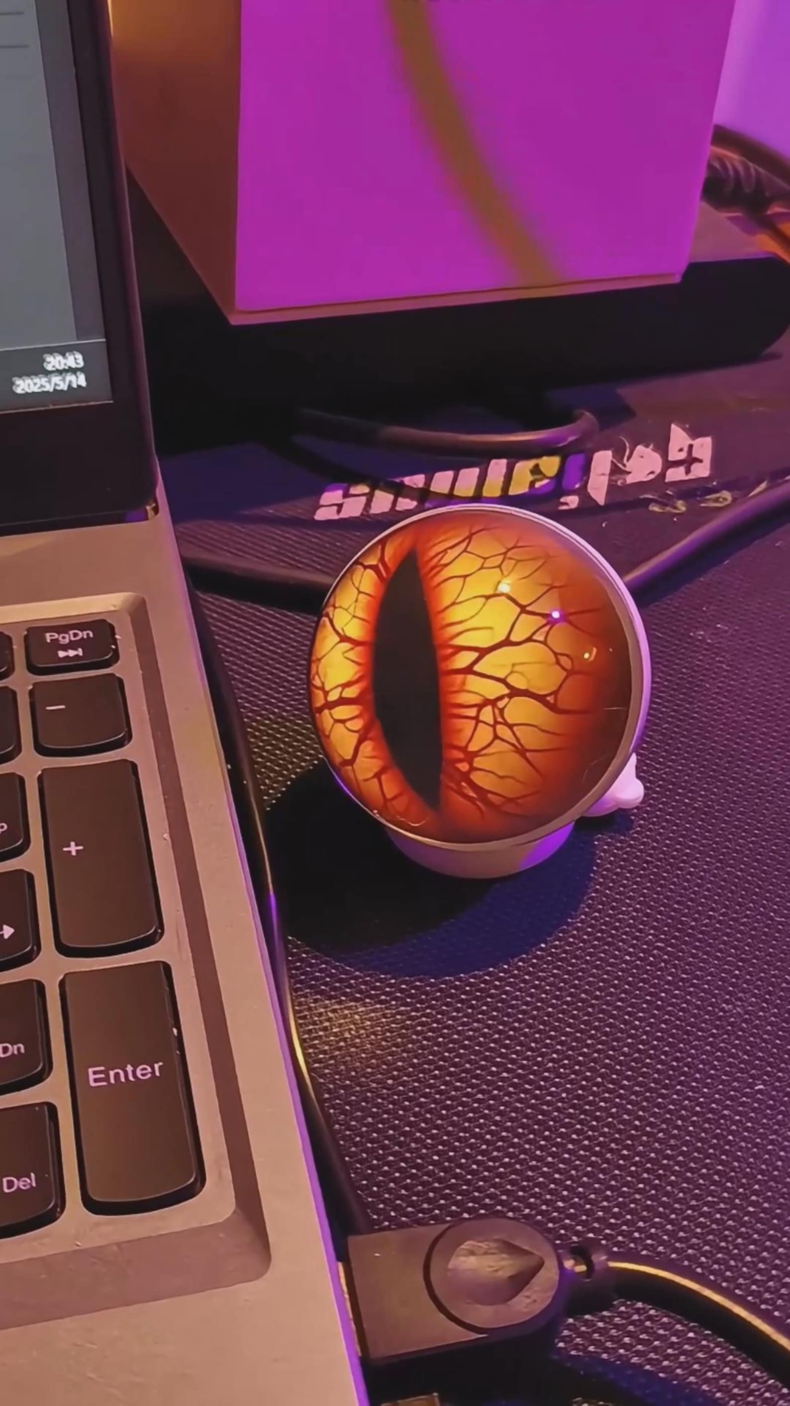 Sauron Eye Magic Crystal Ball: Gravity-sensing Anime Theme - Etsy