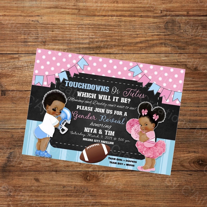 Gender Reveal Small Decor - Etsy