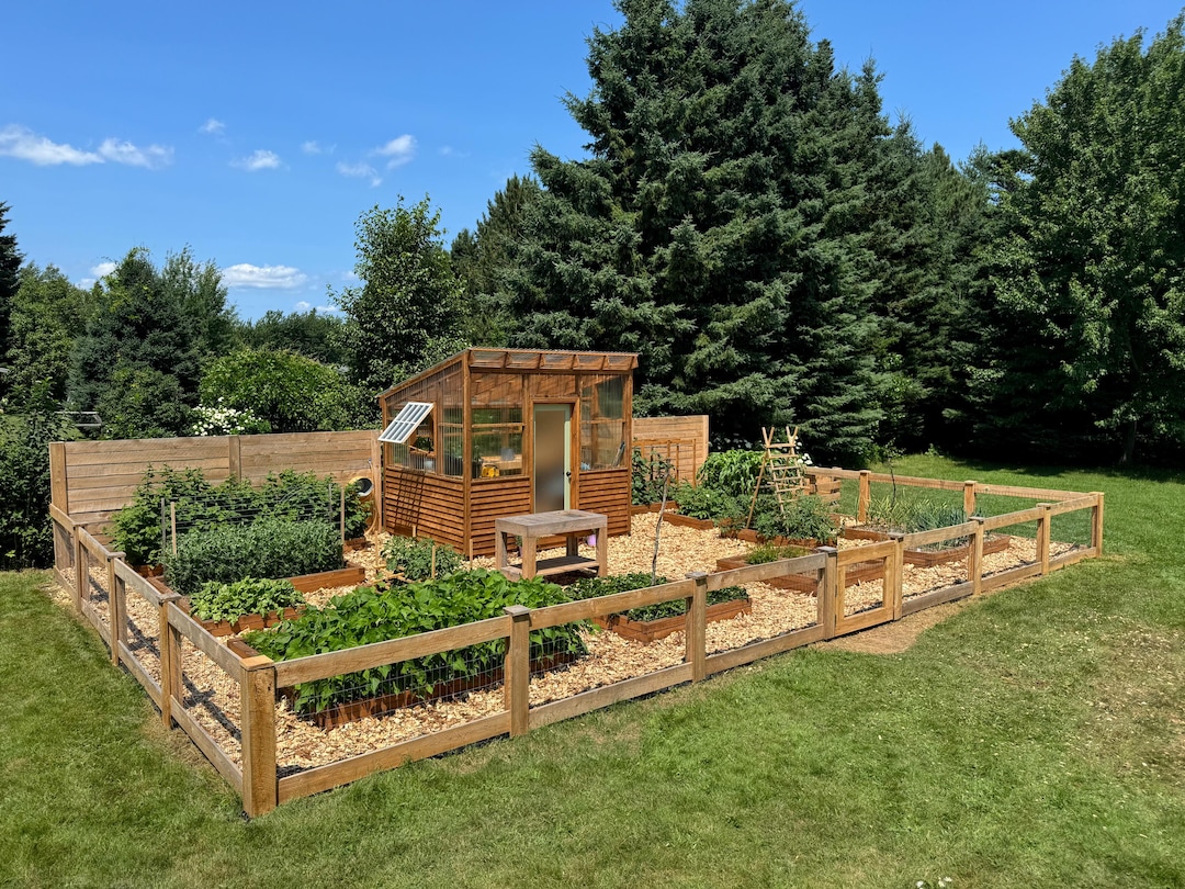 DIY Plan - Vegetable and Fruit Garden - Etsy