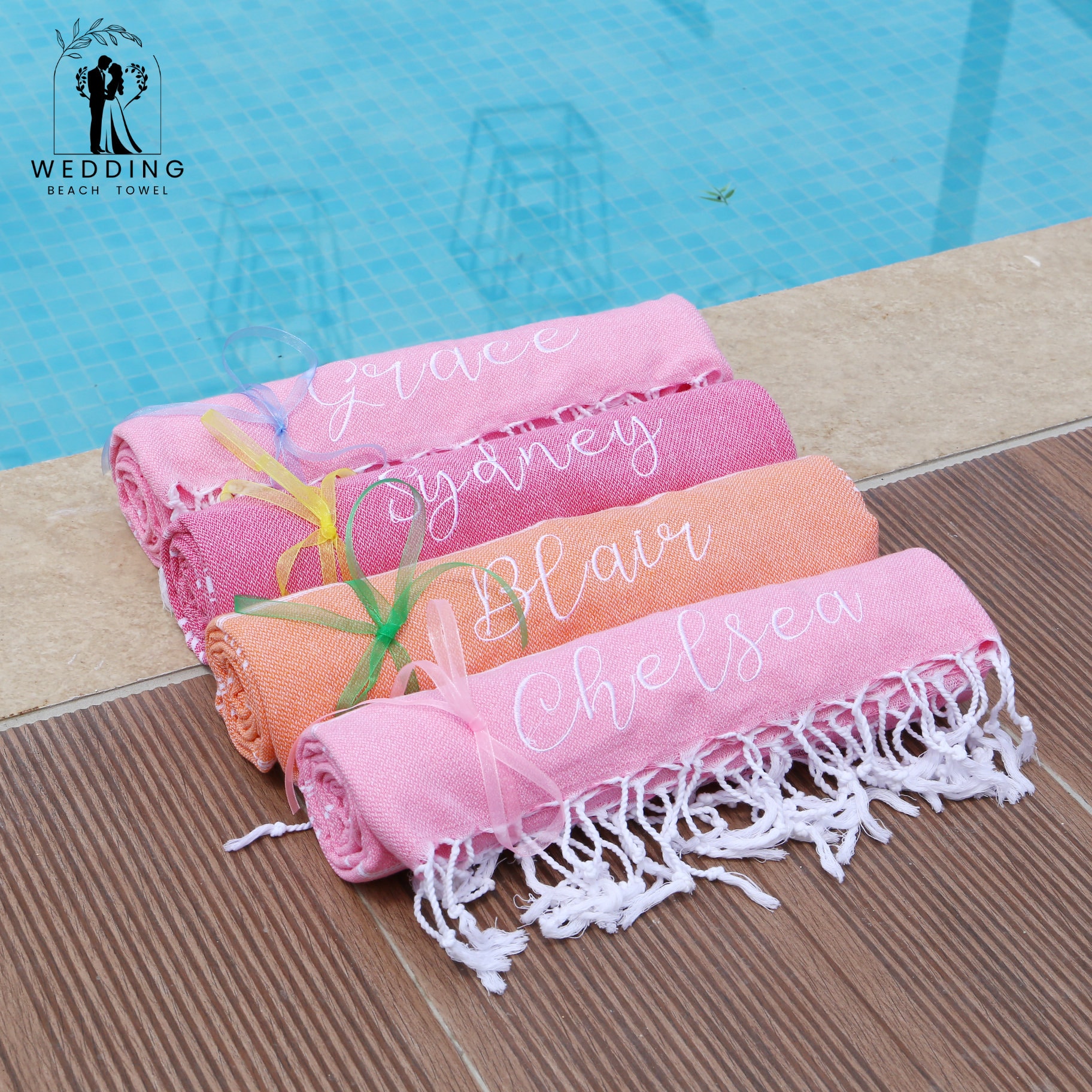 Personalized Beach Towel, Custom Name Towels for Kids and Adults ...