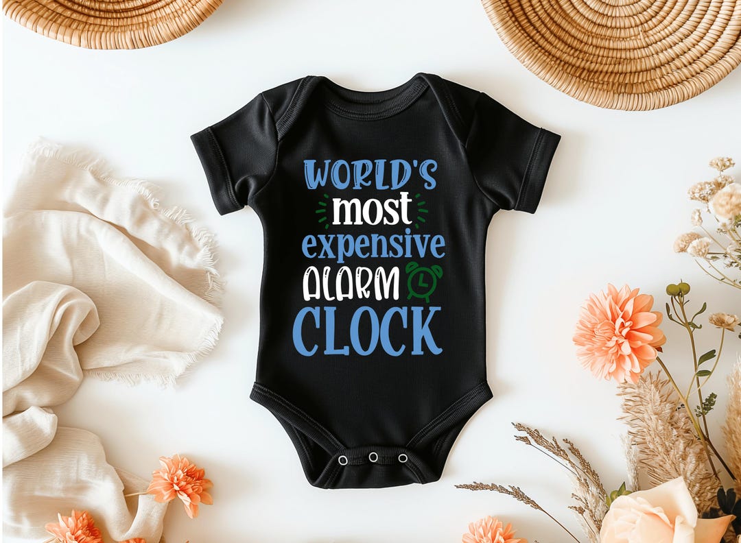 World's Most Expensive Alarm Onesie®, Cute Baby Bodysuits, Best Baby ...