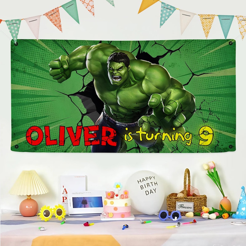 Super Hero Banner - Etsy