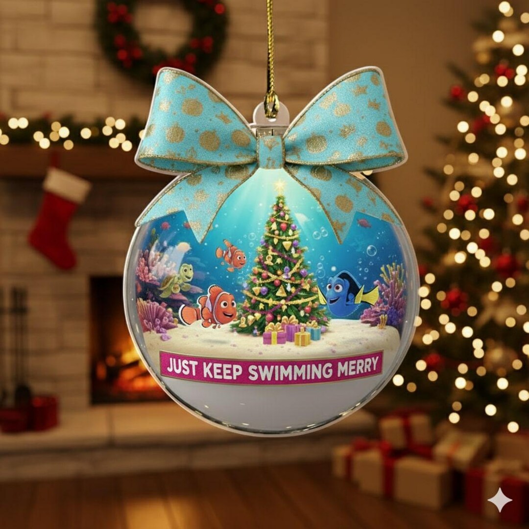 Finding Nemo Christmas Ornament, Disney Nemo Ornament, Finding Dory ...