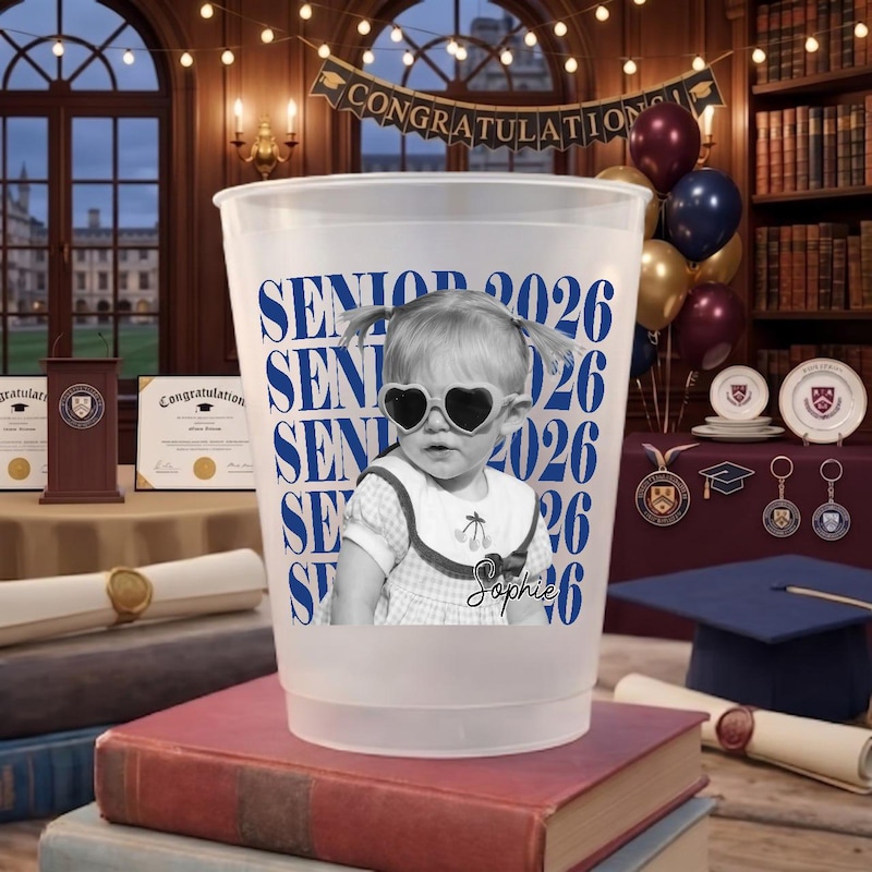 Personalized Grad Party Cups - Etsy