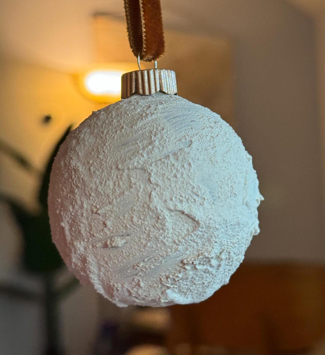 Hand-brushed Cement Ornaments - Etsy