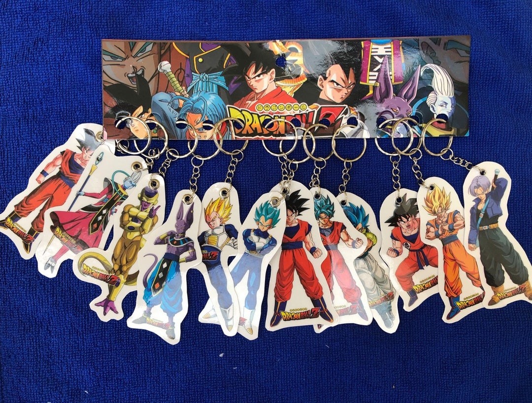 Lot of 12 Collectible Dragon Ball Z Keychains Complete Collection - Etsy
