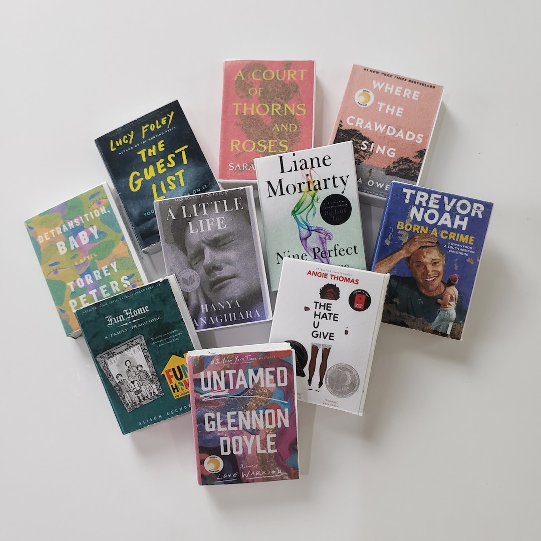 Individual Custom Mini Book - Add on for Existing Ornament - Etsy