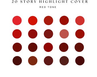 Earthy Berry Minimalist Aesthetics Instagram Highlight Covers ...