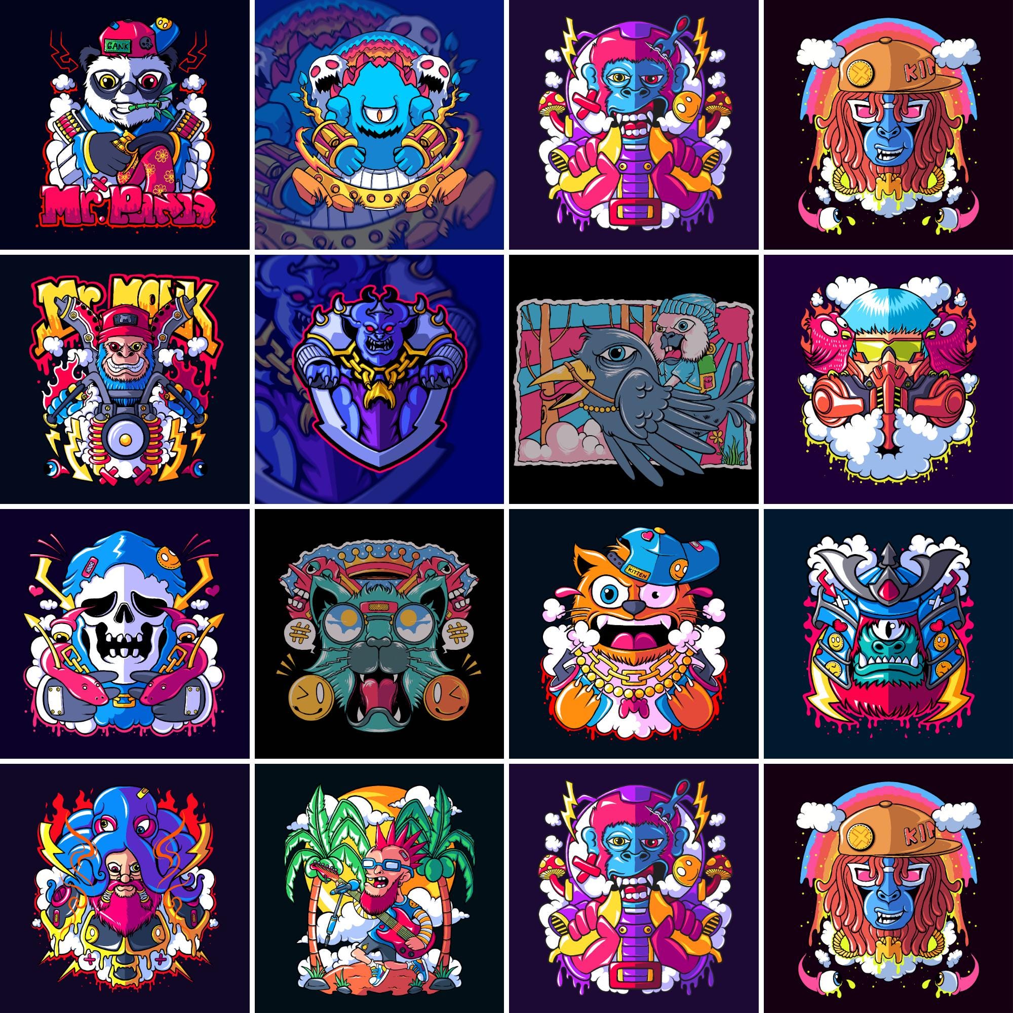 36 Cartoon Vector Bundle High-quality Vector Images Perfect for T ...