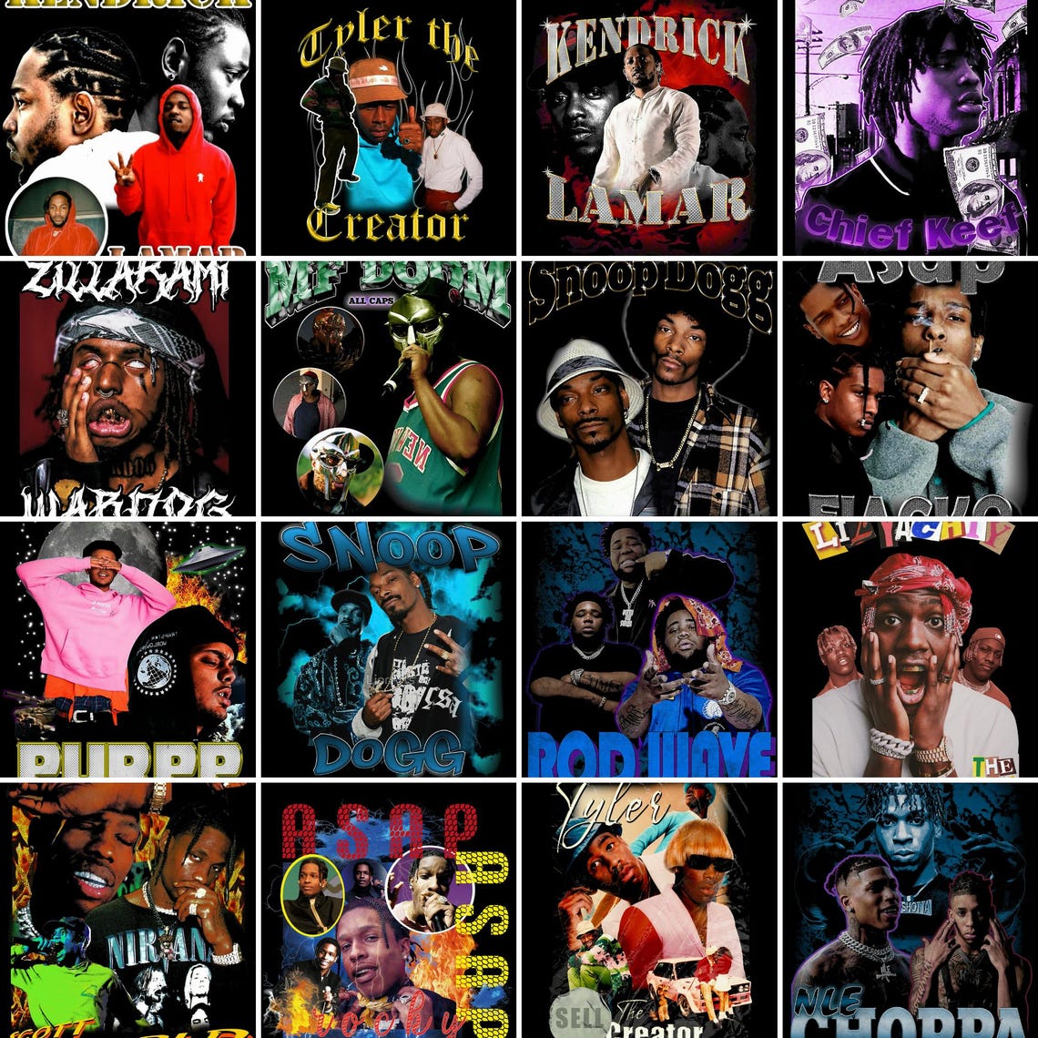 55 Best Selling Rapper Designs | Rapper T-shirt Designs ...