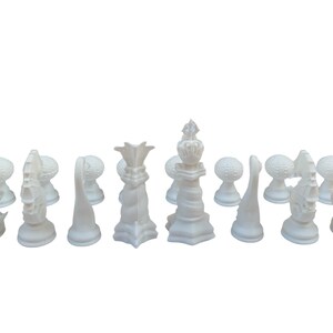Marine Chess Pieces Set - Etsy