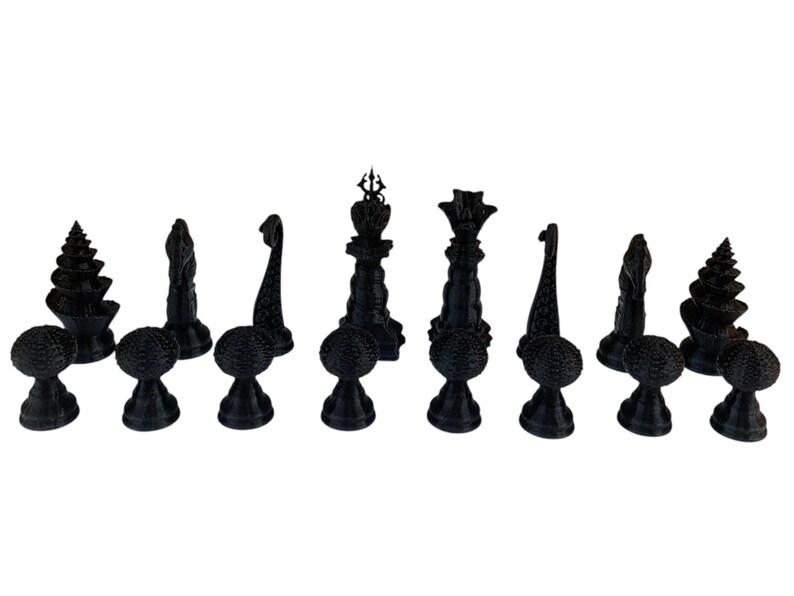 Marine Chess Pieces Set - Etsy