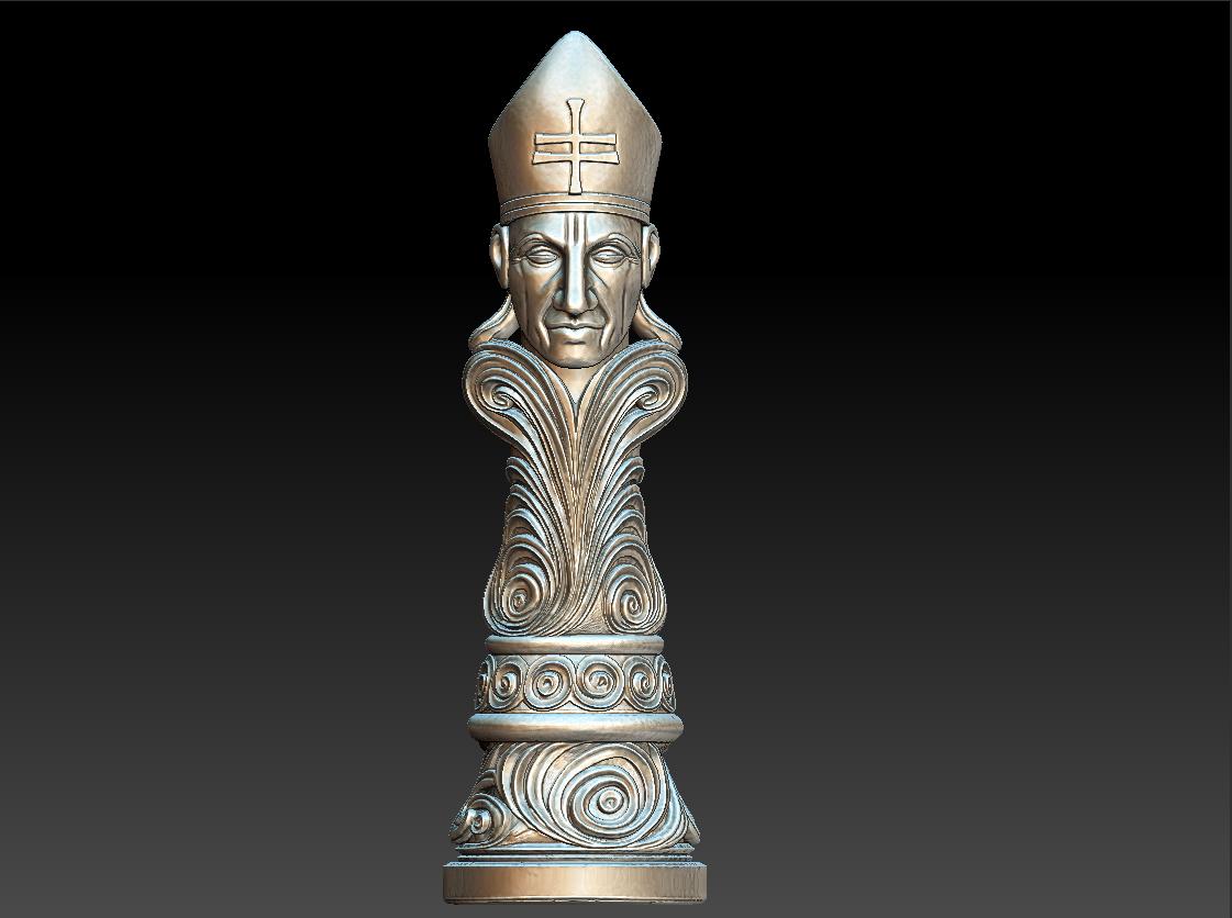 Baroque Chess Set | Ornamental 3D Printed PLA Collectible - Etsy