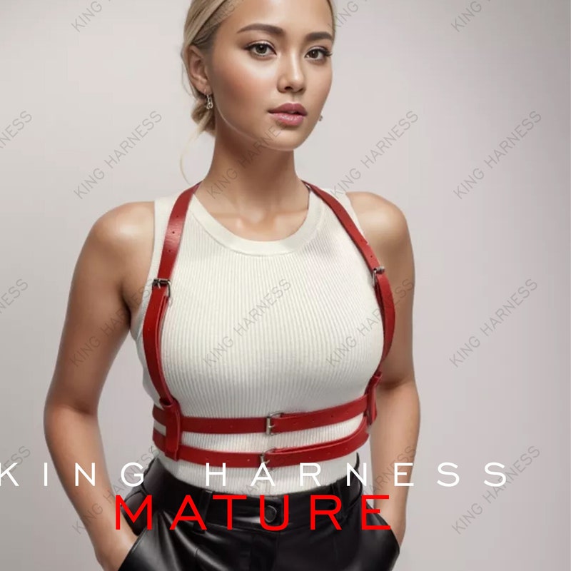 Leather Body Harness Women - Etsy