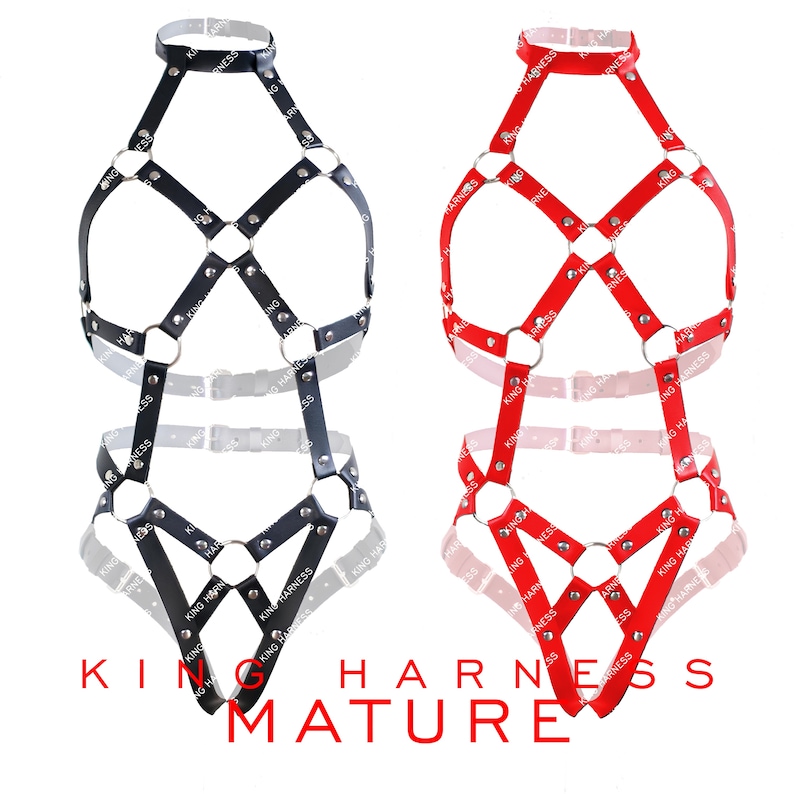 Full Body Leather Harness Lingerie, Party Body Accessories, Cage Body ...