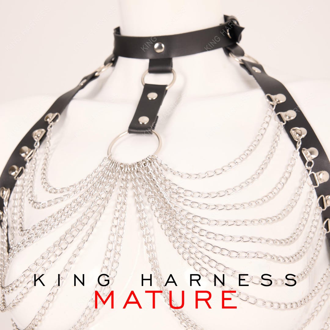 Chain Harness Set, Womans Fashion Harness, Chain Harness Set, Belly ...