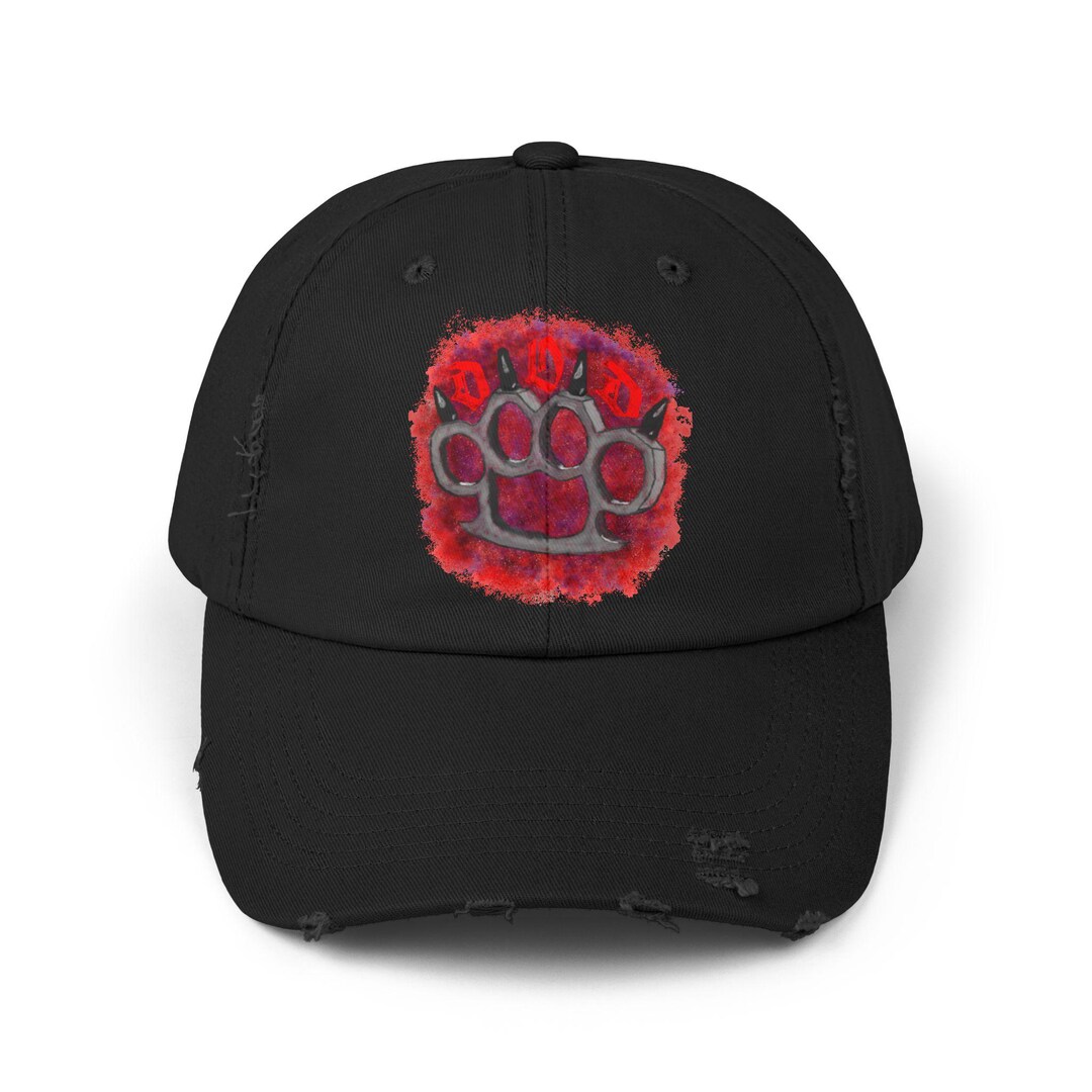 Knuck If You Buck Hat, Distressed Cap, Streetwear, Unisex Fashion ...