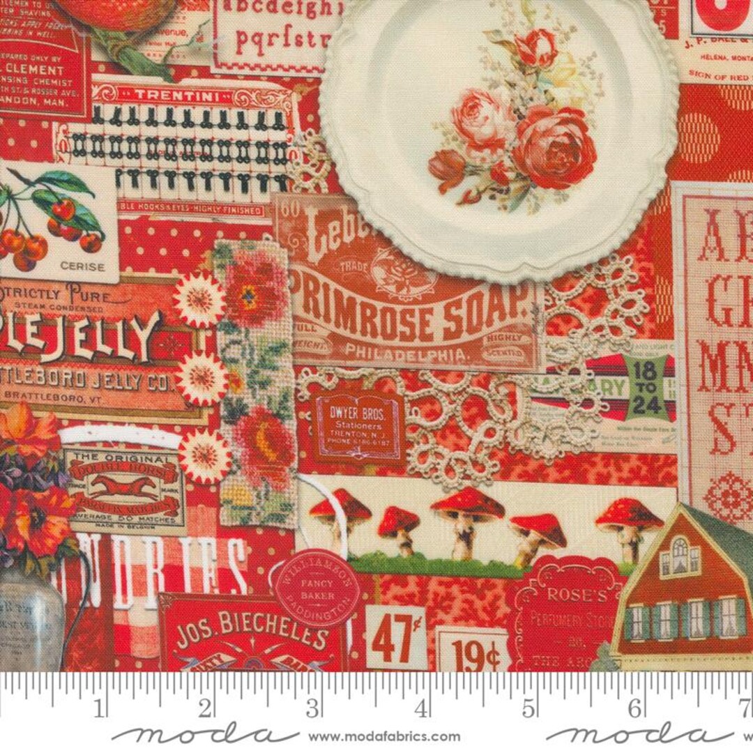 Curated in Color 7460-12|| Moda Fabrics - Etsy