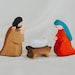 Wooden Saint Joseph, Wooden Nativity Set, Nativity Figurine, Christmas ...