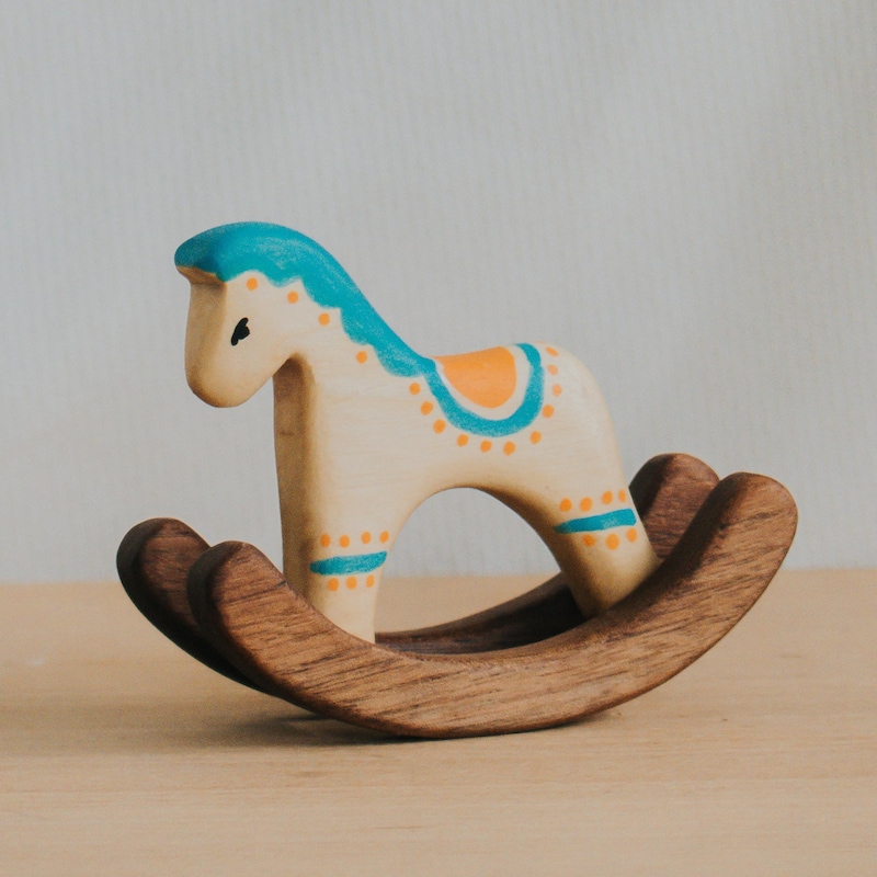 Handmade Wooden Rocking Horse - Etsy