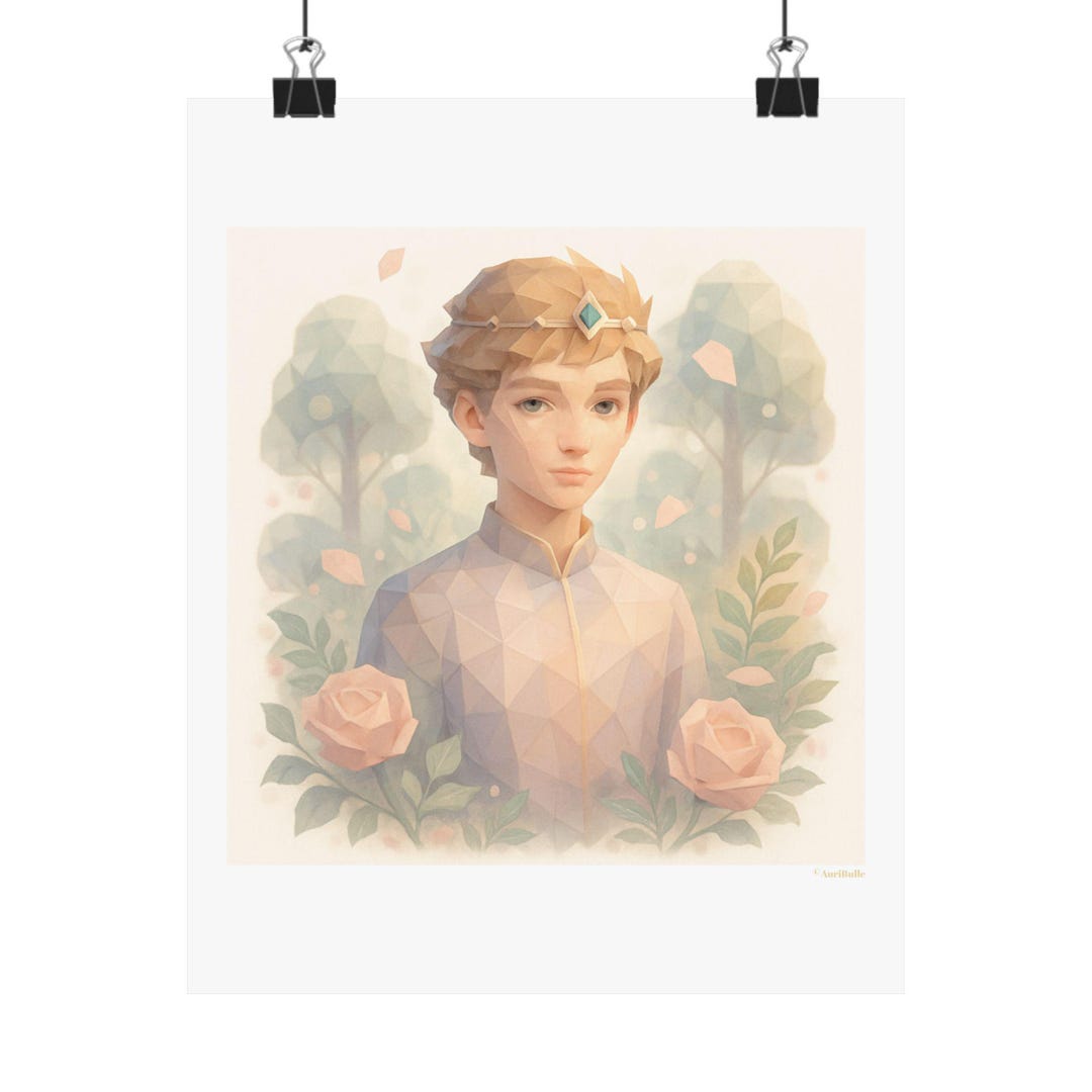 Pastel Prince - Wall Decor Poster - Gift Idea, for Nursery, Kids ...