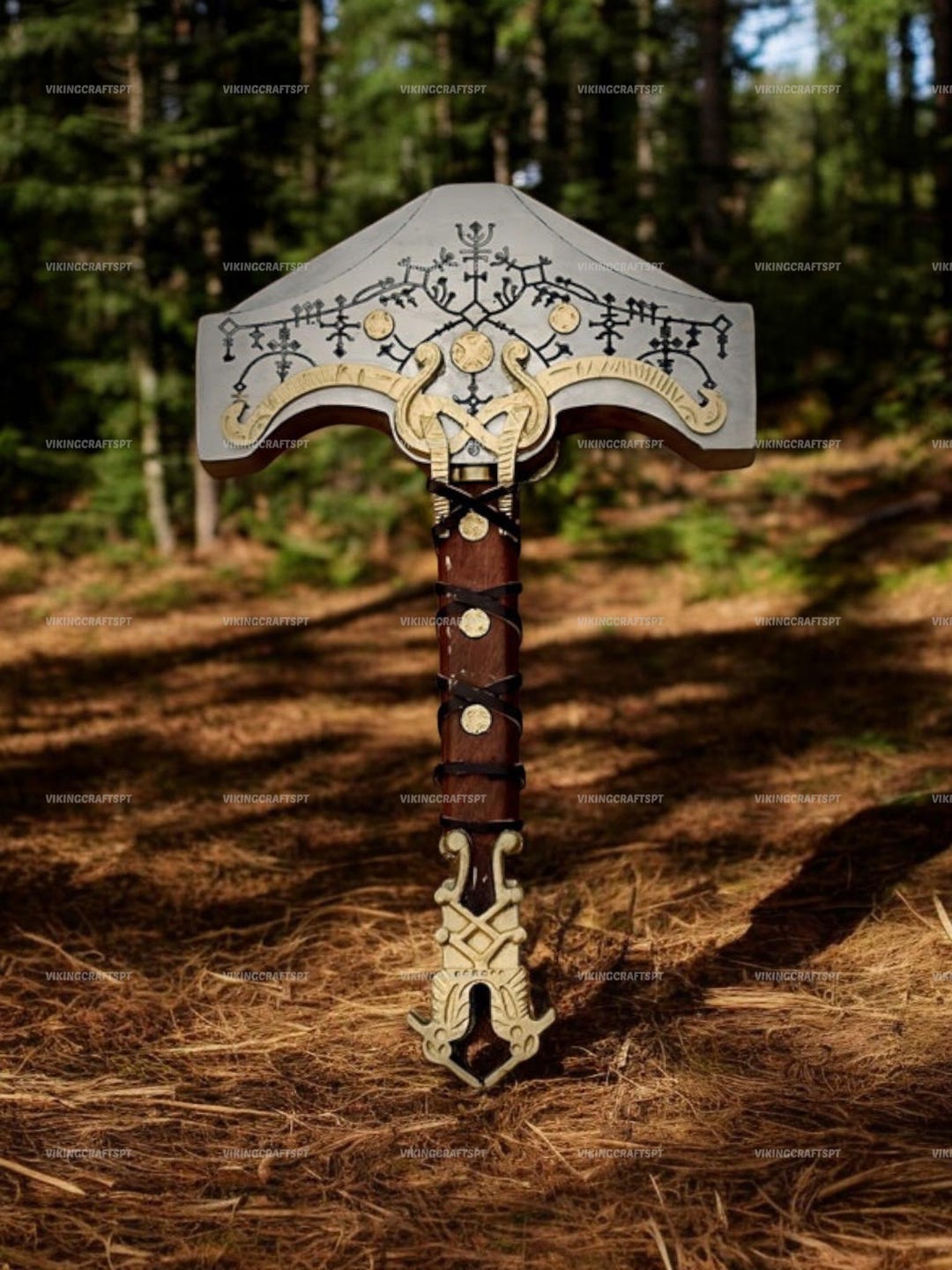 Viking War Hammer-thor's Hammer From God of War-god of War Ragnarok Edition-god of War Mjolnir ...