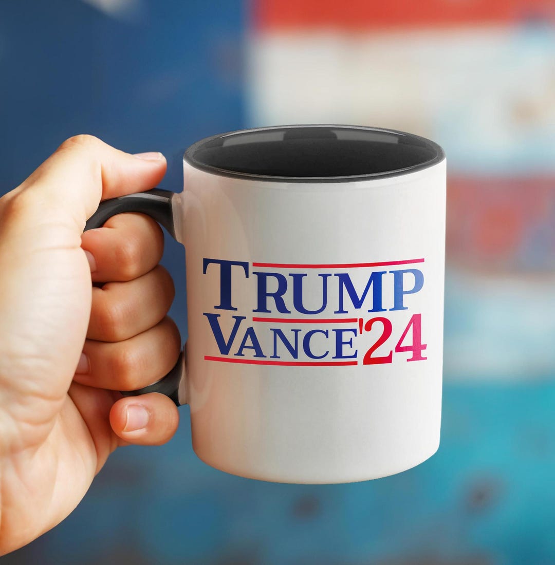 Trump Vance 24 Coffee Mug, Political Mug, Trump 2024, MAGA Gift ...