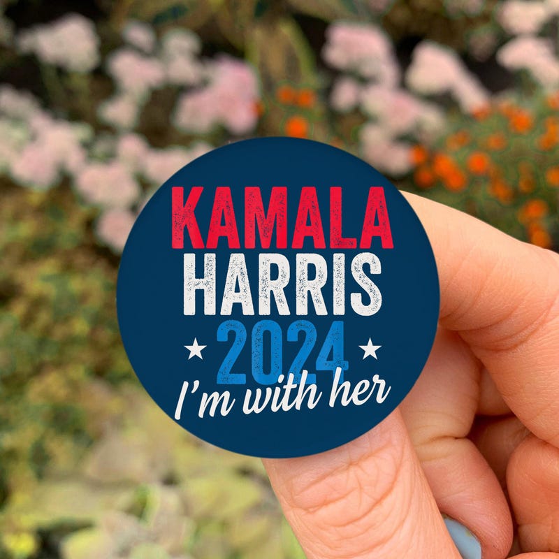 Kamala Harris Pin - Etsy