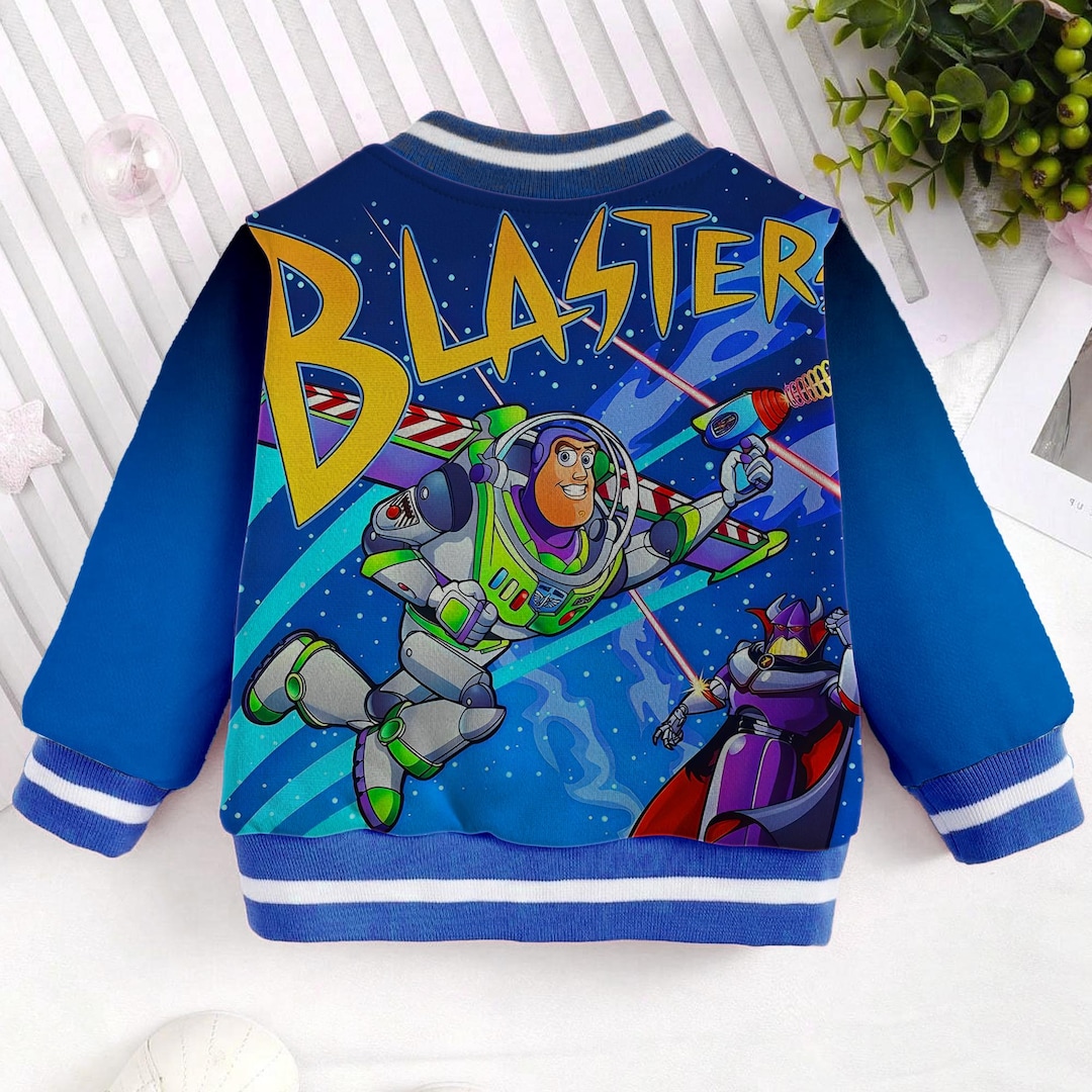 Toy Story Team Astro Kids and Youth Baseball Jacket, Aldult Unisex ...