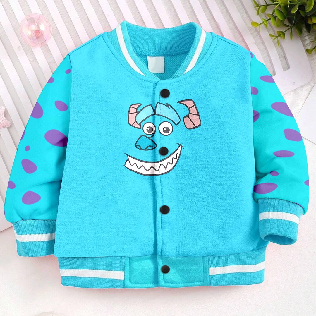 Sully Monsters Sullivan Kids and Youth Baseball Jacket, Aldult Unisex ...