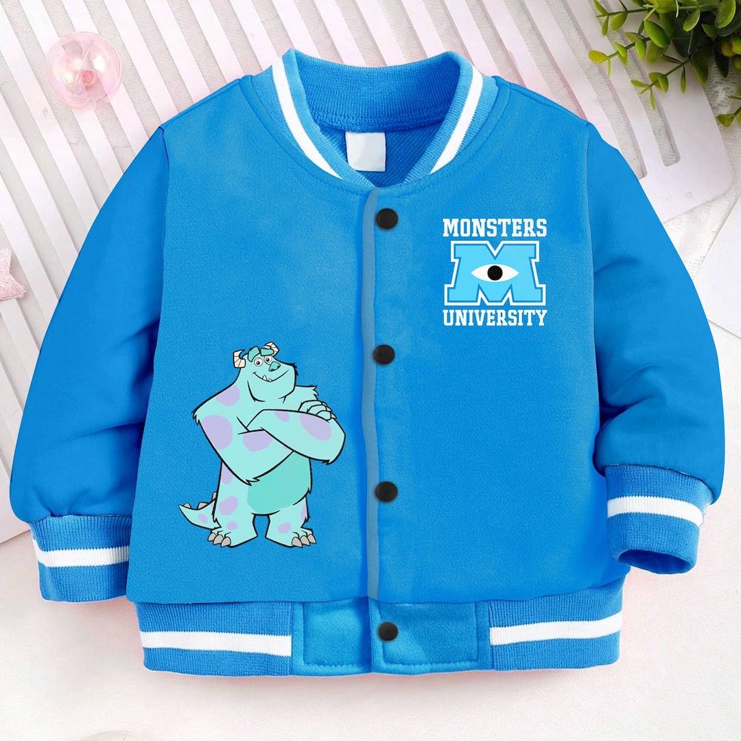 Sully Jame Sullivan Monsters University Kids and Youth Baseball Jacket ...