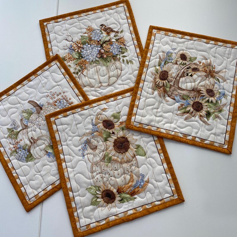 Fall Mug Rug - Etsy