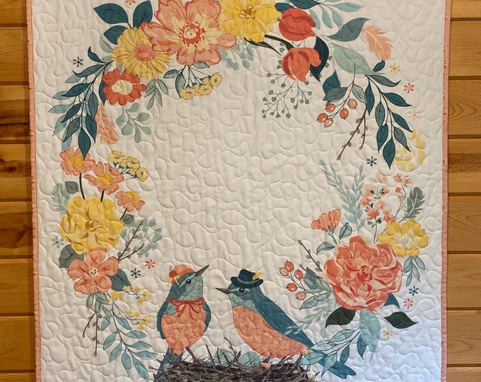 Detail Quilted Wall Quilt, Door Quilt, There is Beauty All Around Us ...